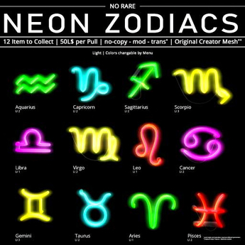Second Life Marketplace - 22769 - Cancer Neon Sign - COMMON